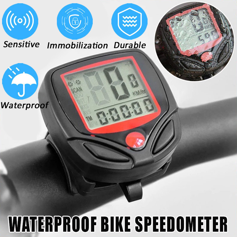 Bicycle Computer Waterproof MTB Road Bike Speedometer Durable Racing ...