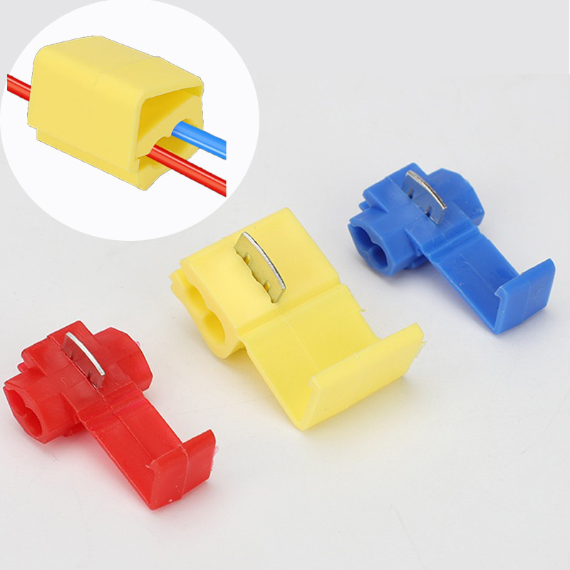 Cable Quick Splice Car wire connectors Terminals AWG 22-10 Insulated ...