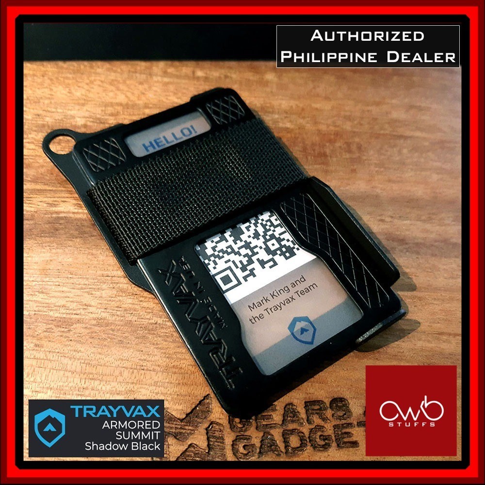 Trayvax - Armored Summit Wallet - Shadow Black | Shopee Philippines