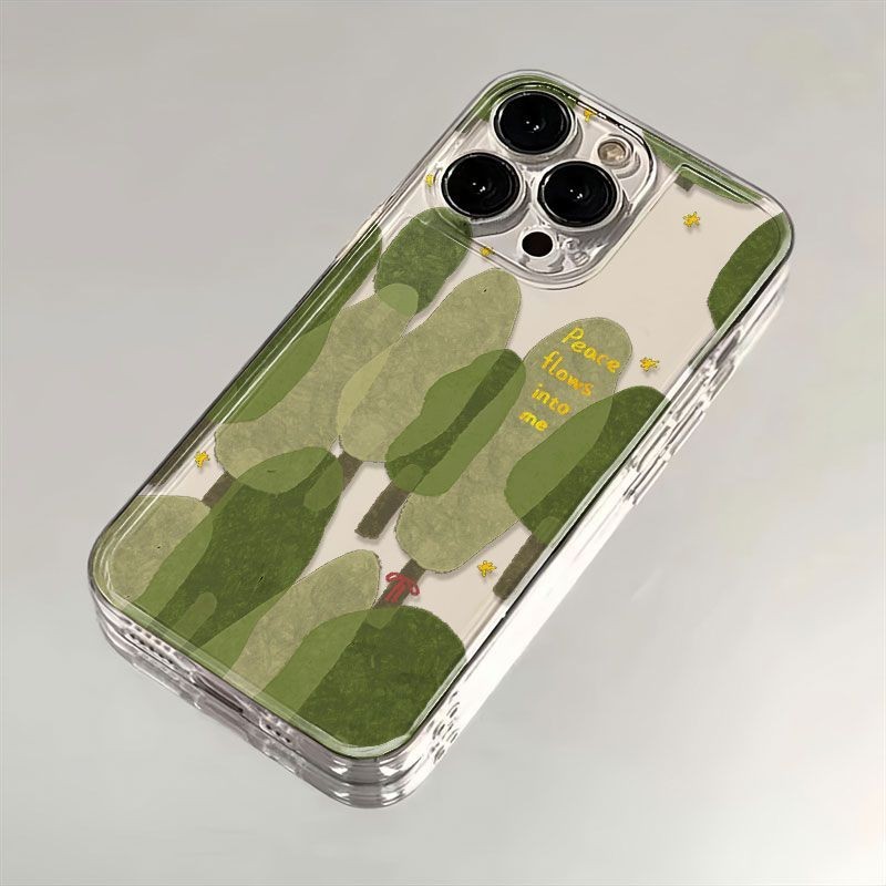 The years are quiet for iPhone 11 15 14 13 mobile phone case iPhone 15 pro max 12/8SE new 7plus ...