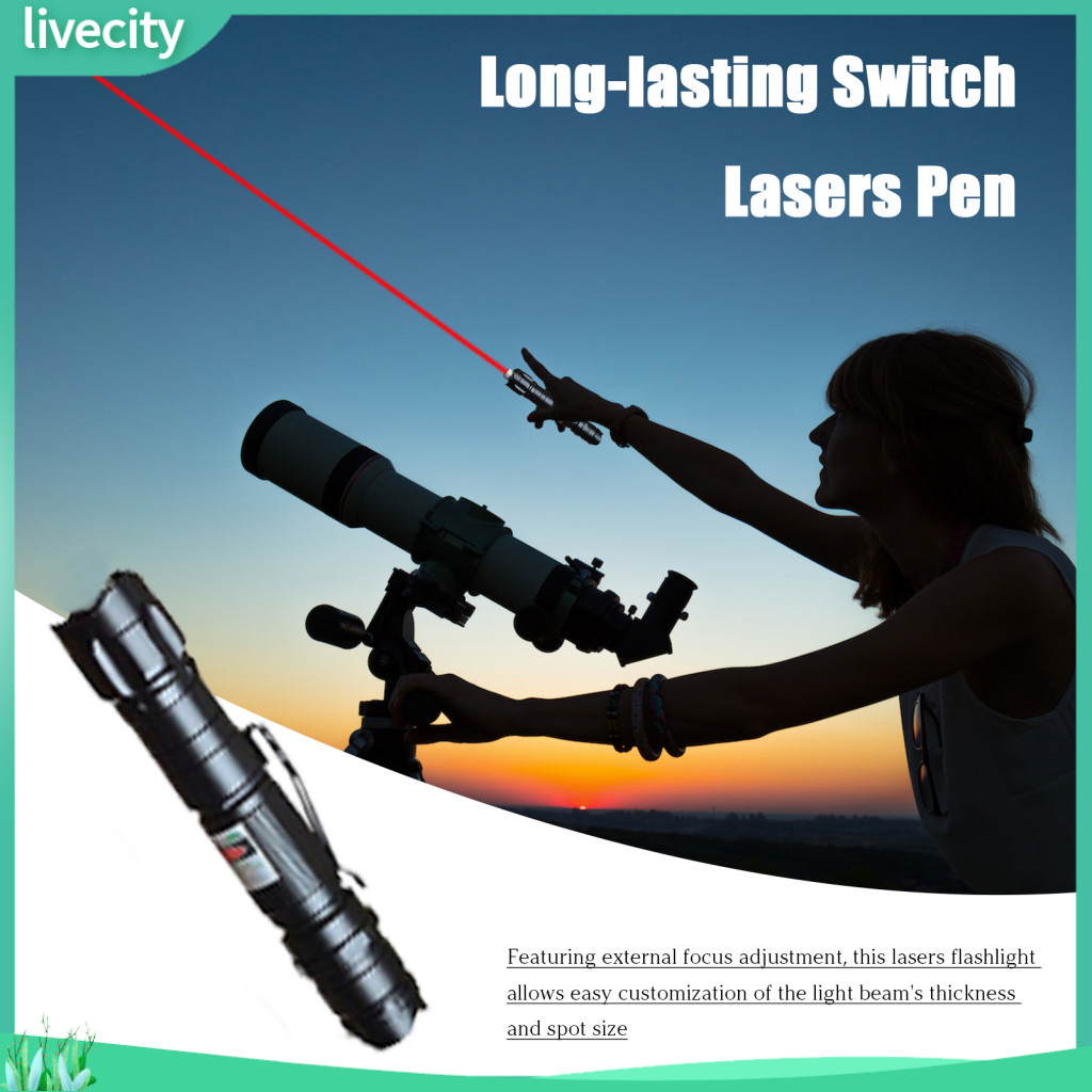 livecity| to Use Lasers Flashlight High-power Lasers Pointer High Power Green Laser Pointer Pen ...