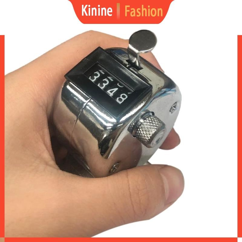 KIN Manual Counting Max 9999 Counter Hand Click Golf Clicker Handheld ...