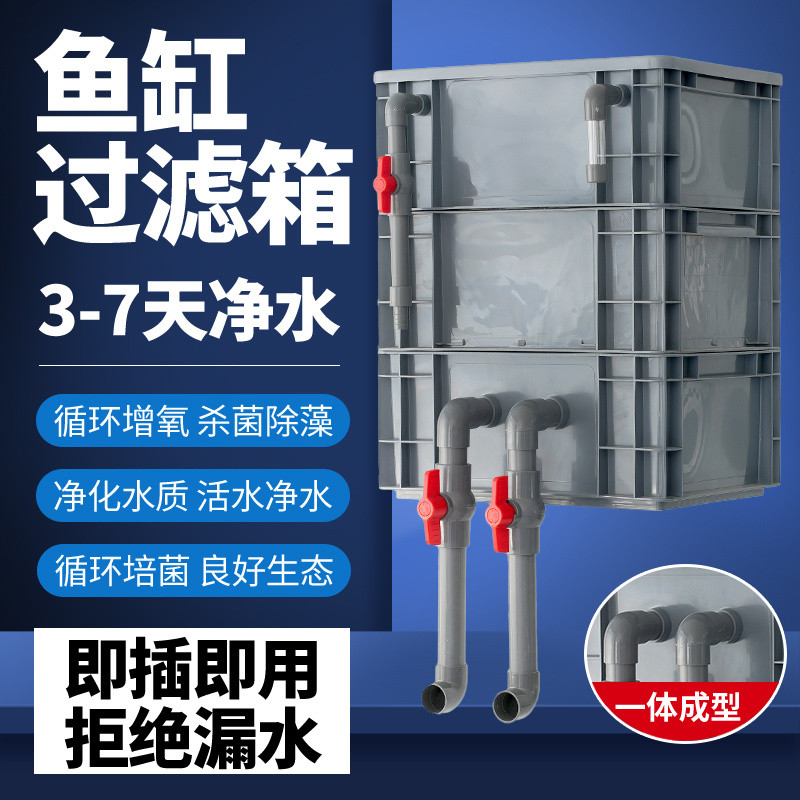 Turnover Box Filter Box Fish Tank Filter Drip Box Top Filter Box ...