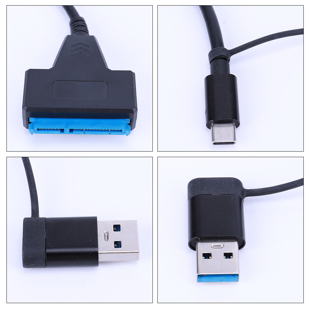 SATA To USB 3.0 Data Transfer Cables for 2.5 Inch External HDD SSD Hard ...