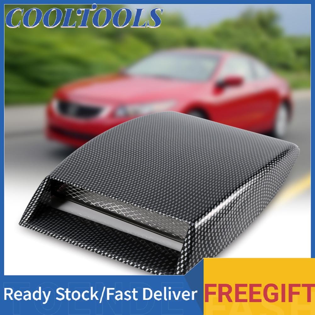 Cooltools Universal Car Decorative Air Flow Intake Hood Scoop Bonnet ...