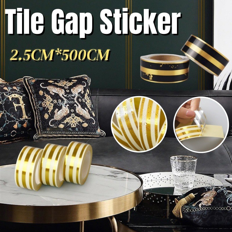 Wall Gap Stickers Self-adhesive Waterproof Wear-resistant Living Room ...