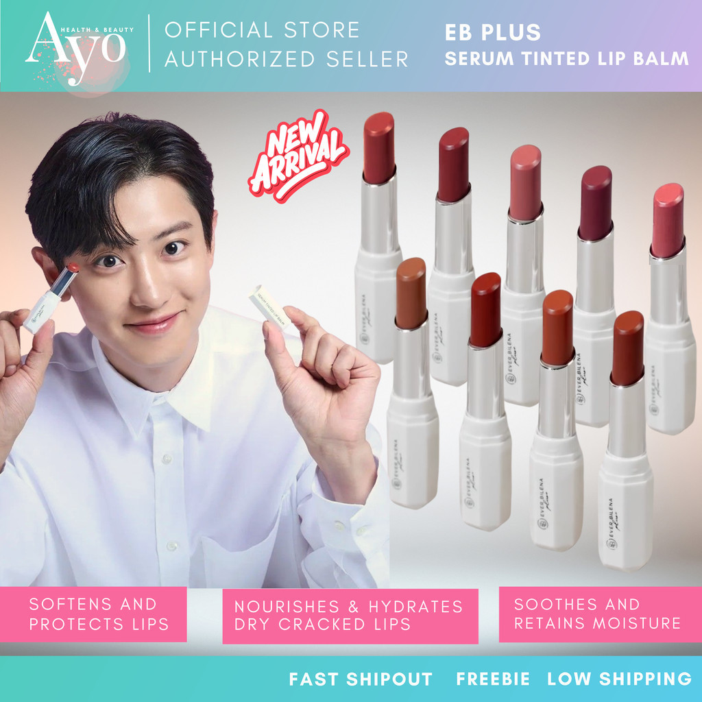 EB Plus SERUM TINTED LIP BALM | Soothes and Hydrates NEW SHADES ...
