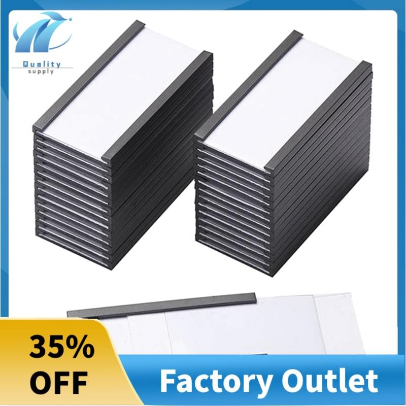 Superb 100Pcs Magnetic Label Holders with Magnetic Data Card Holders ...