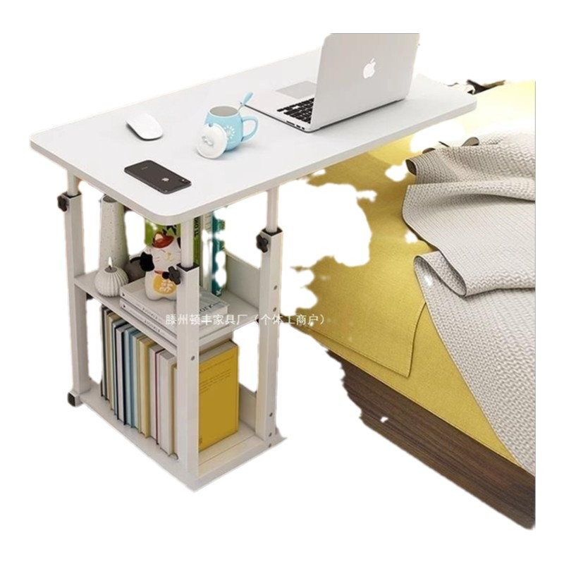 Foldable Bedside Computer Desk Lazy Table Movable Adjustable Height ...