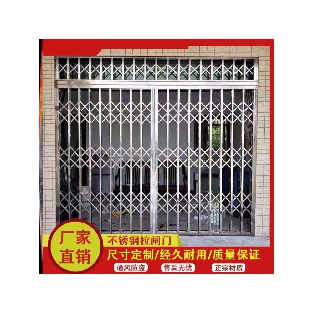 304Stainless Steel Sliding Gate Home Balcony Living Room Sliding ...