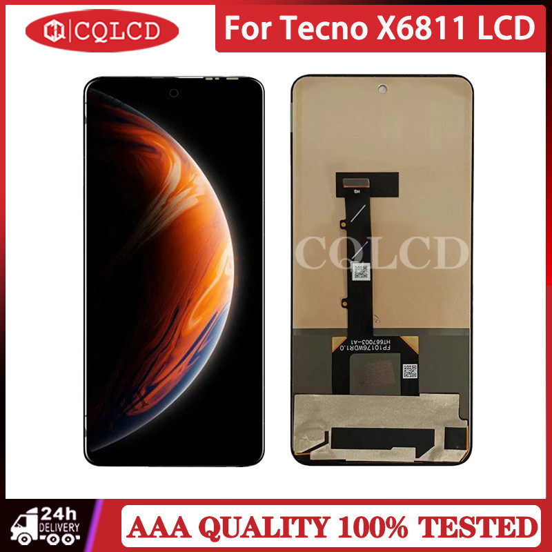 Original For Infinix Zero X Pro LCD X6811 X6811B Display Touch Screen ...
