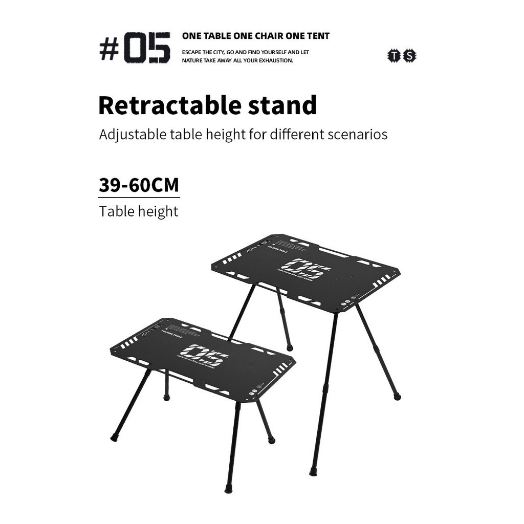 ShineTrip Outdoor Lightweight Tactical Table Portable Folding Table ...