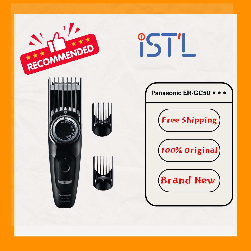 Panasonic ER-GC50 Hair Trimmer | Shopee Philippines