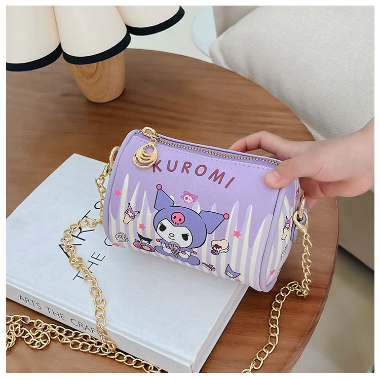 Sanrio Kuromi Bag Cinnamoroll MyMelody for kids Cartoon Skew Backpack ...