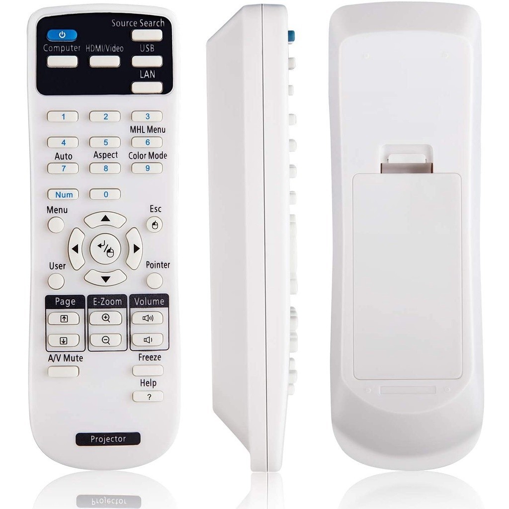 Projector Remote Control for Epson Projectors Home Cinema EB EMP EX VS ...