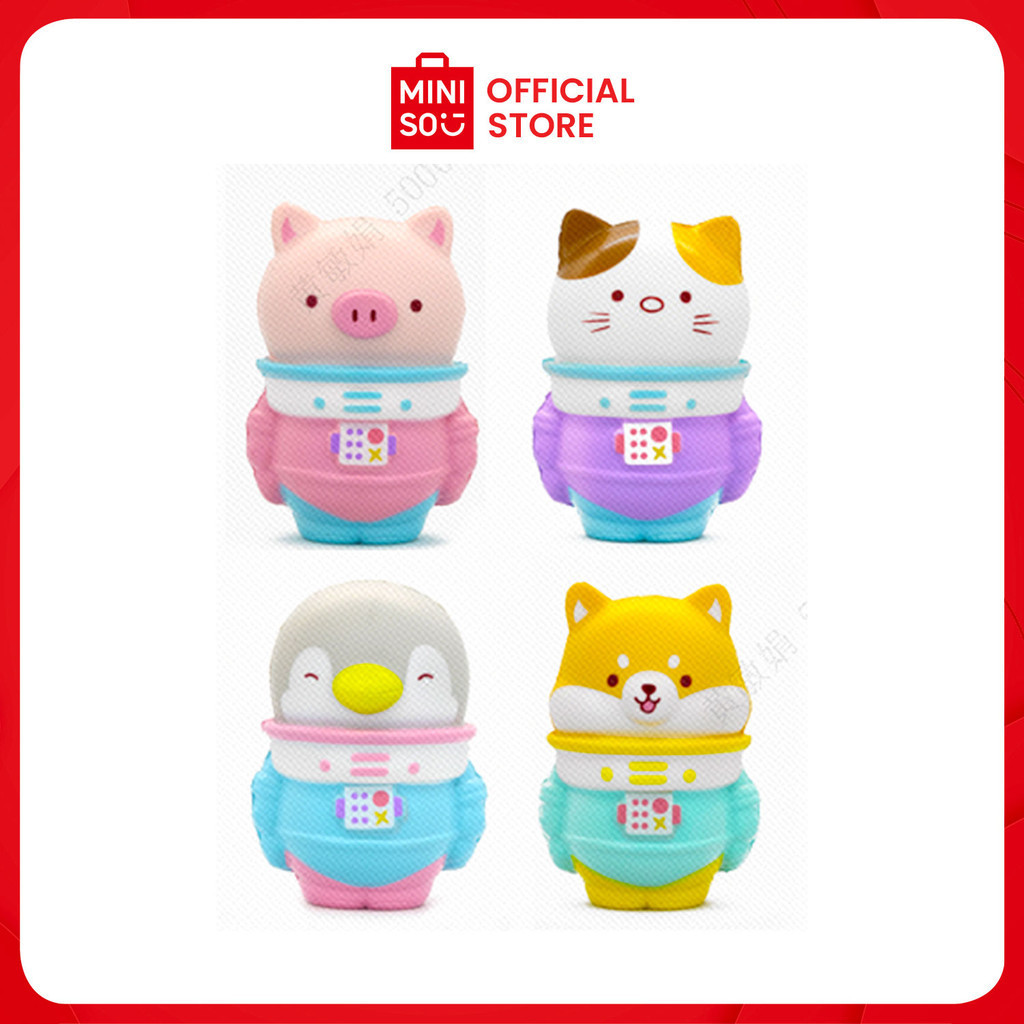 MINISO Mini Family Outer Space Stress Relief Toy (4 Assorted) | Shopee ...