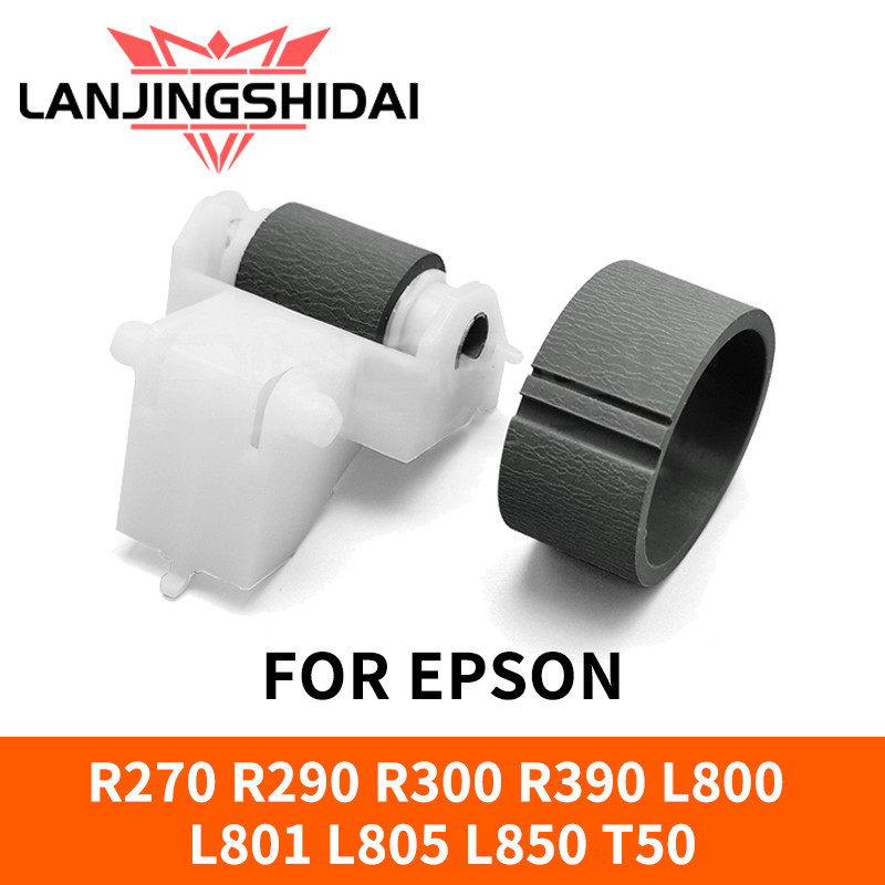 Epson R270 R290 R330 Pickup Roller Feed Roller Rubber R390 L800 L801 ...