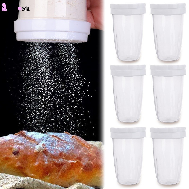 Plastic/Stainless Steel Powder Sprinkler Kithen Powder Distributor with ...