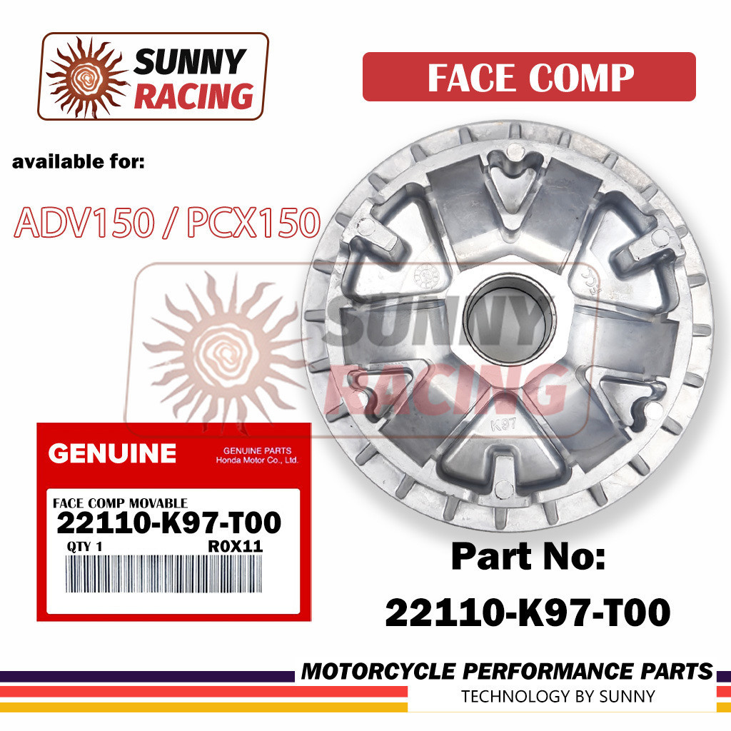 PULLEY/ Face Comp for ADV150 / PCX150(22110-K97-T00) | Shopee Philippines
