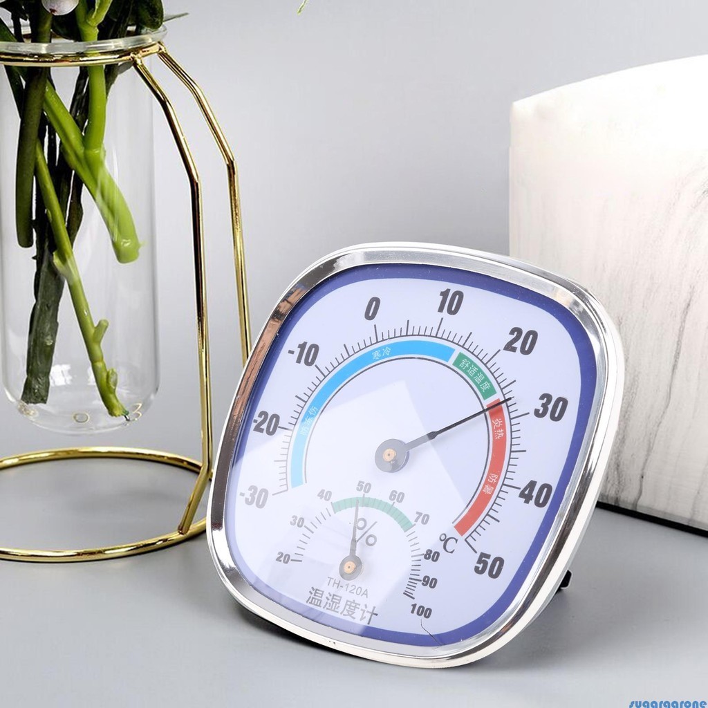 Sugar Analog Hygrometer Temperature Monitor Humidity Gauge Indoor ...