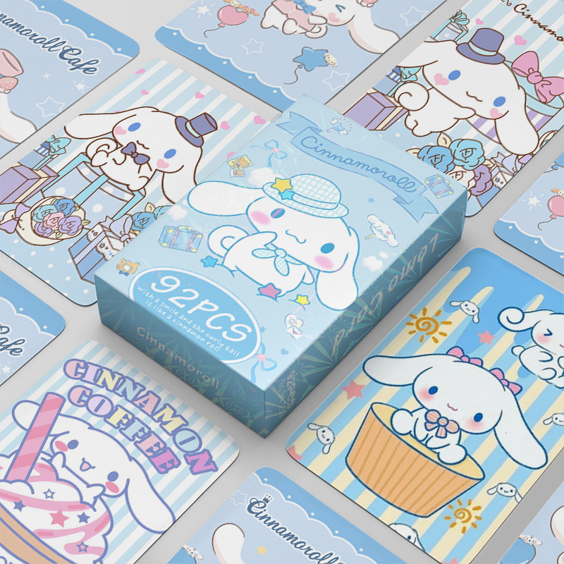 KPOP 92pcs/box Cinnamoroll Photocards Cinnamoroll LOMO Card Collection ...