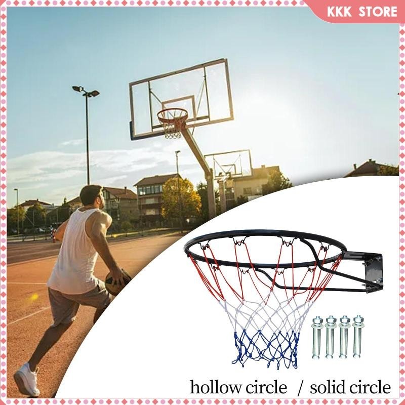 [Wishshopefhx] Basketball Rim 17.7Inches Hanging Basketball Hoop ...