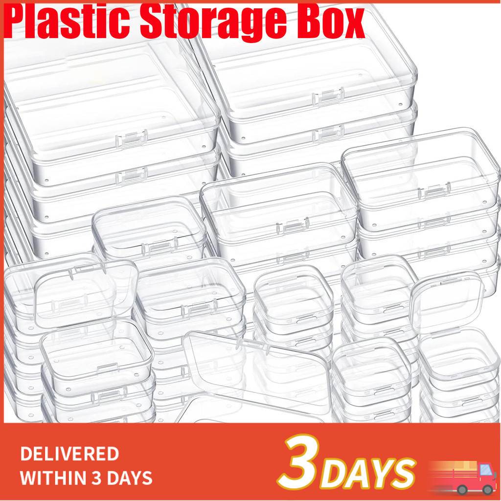 Multi Styles Transparent Plastic Storage Jewelry Box/Compartment ...