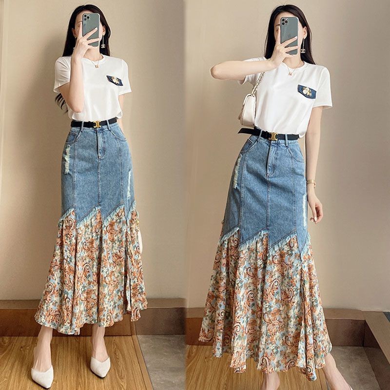 Sweet Suit Skirt High-End Feeling Royal Sister Two-Piece Suit Complete ...