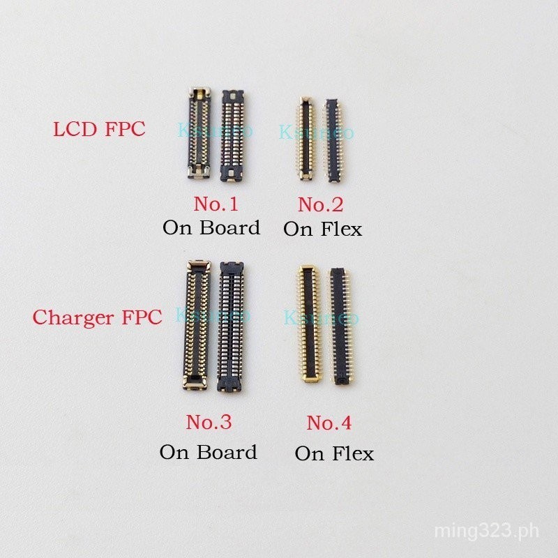 EOQR &LCD Display Screen Flex FPC Connector USB Charger Charging Dock ...