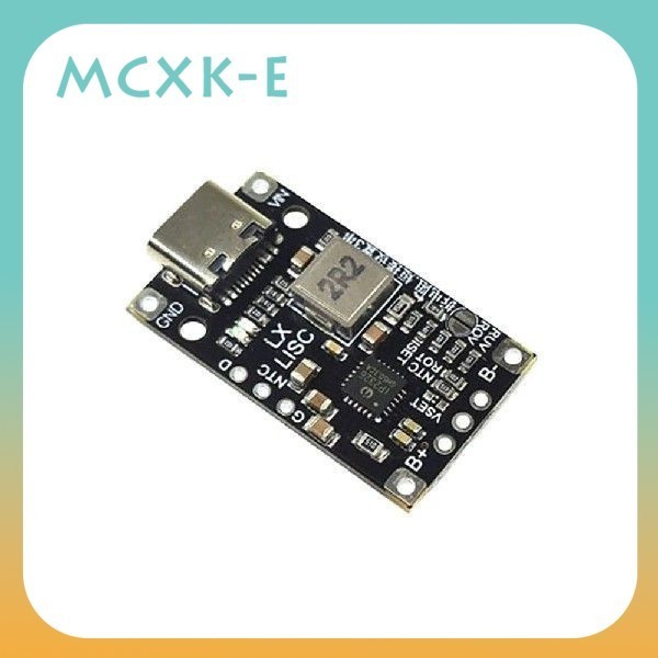 Type-C USB 2/3S BMS 15W 8.4V 12.6V 1.5A Lithium Battery Charging Boost ...