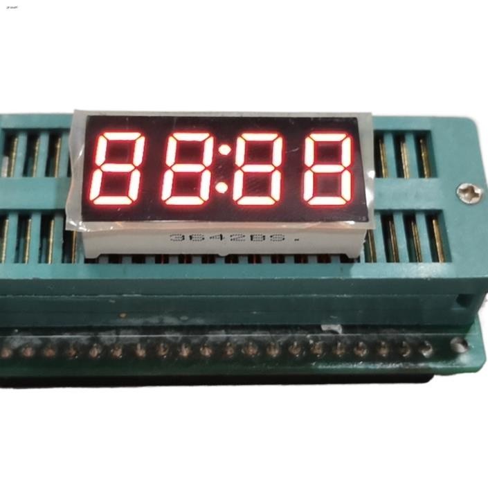 0.36-inch four-digit clock digital tube red light 3642as total negative ...