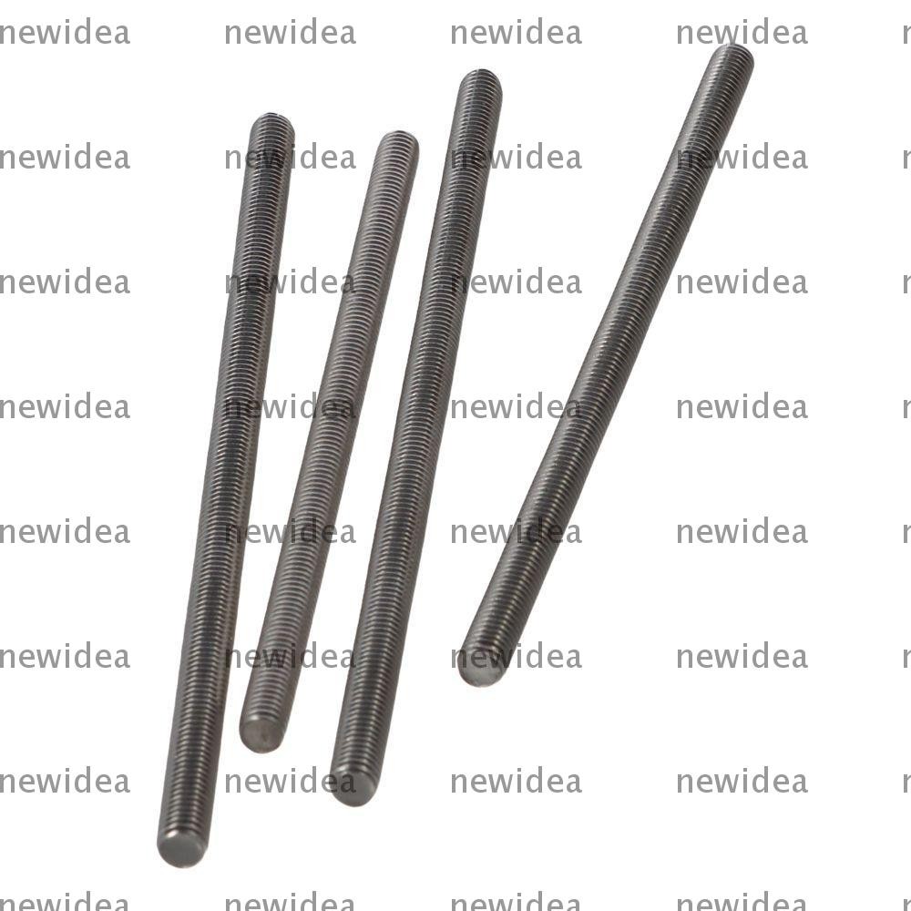 NEWIDEA 2PCS Fully Threaded Rod, 0.8mm Thread Pitch 304 Stainless Steel ...