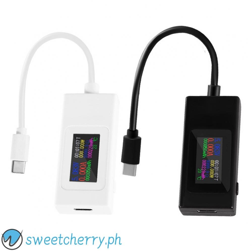 Multifunction Type C Voltmeter Tester for USB Devices Voltage Current ...