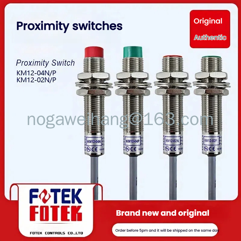 FOTEK Proximity switch KM12-04N/04P KM12-04NB/04PB 3-wire NPN normally ...