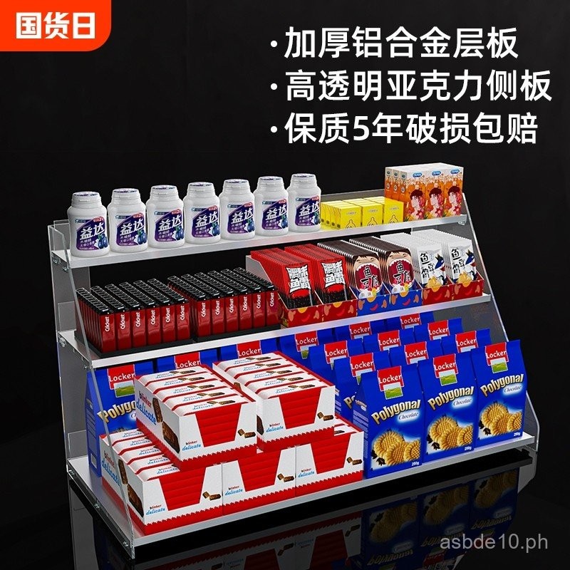 Supermarket Cashier Counter Small Shelf Convenience Store Supplies Gum ...