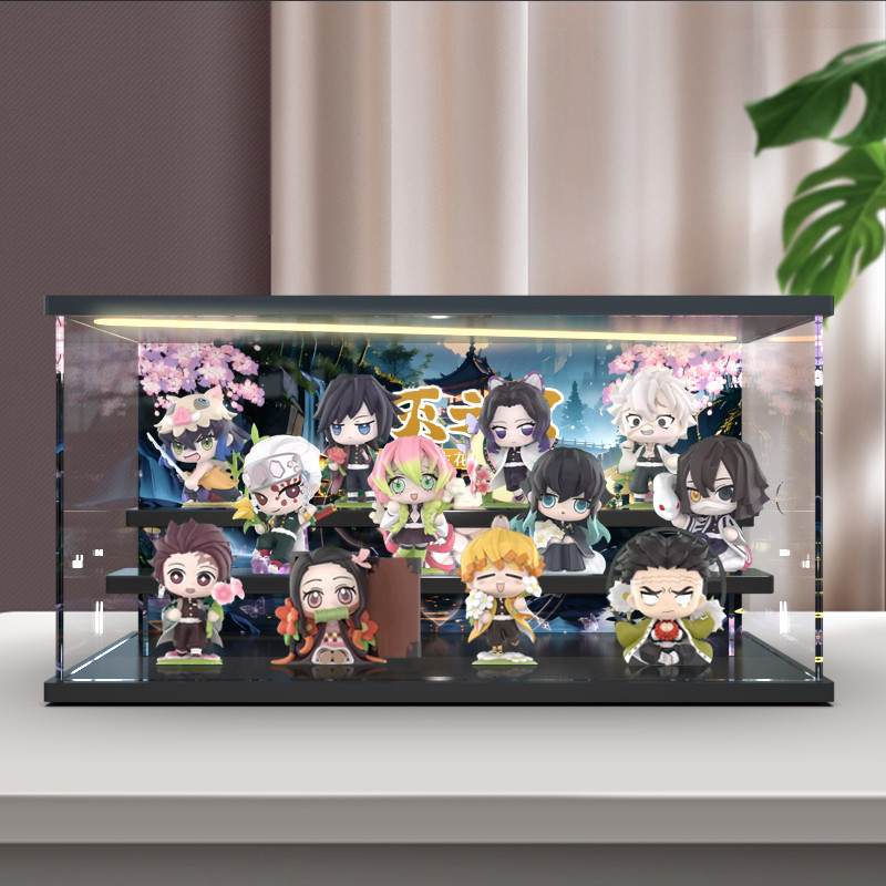 Light Display Box Suitable POPMART Pop mart Demon Slayer Birth Flower ...