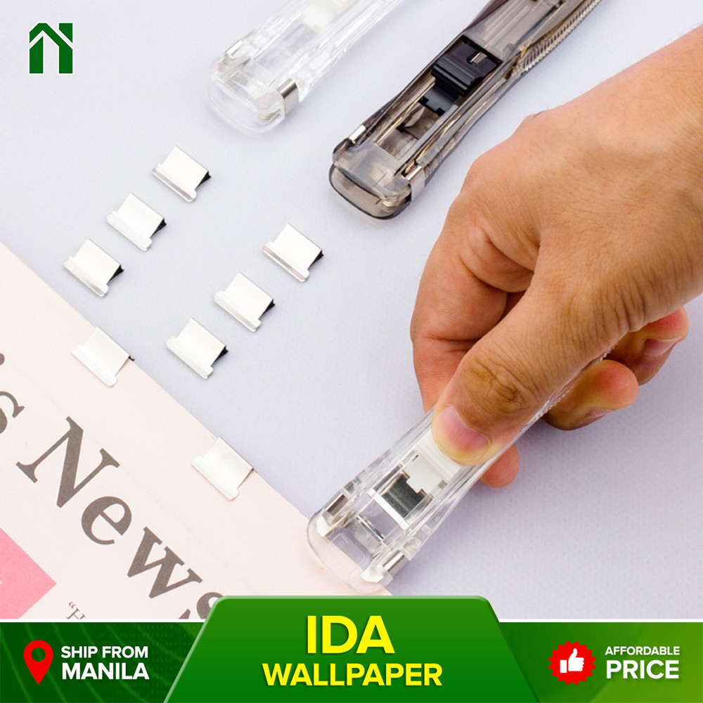 IDA Seamless Stapler Push Paper Clipper for Office and School (Random ...