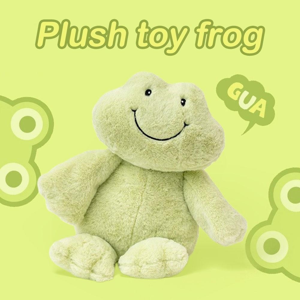 35cm Laughing Frog Teddy Bear Plush Toy Cartoon Candy Animal Frog Short ...