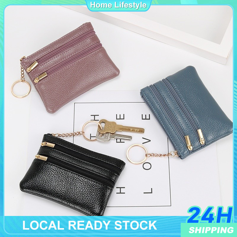 Women Mini Change Purses Kid Coin Pocket Wallets Key Chain Holder ...