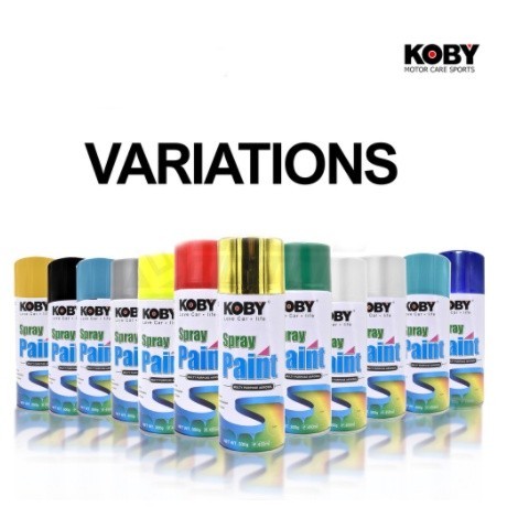 ZH ORIGINAL KOBY SPRAY PAINT 450ML FOR METAL & ACRYLIC | Shopee Philippines