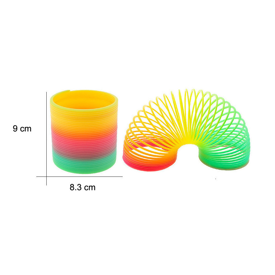 Vintage Spring Toys - Qixing Toys Slinky Spring Rainbow Spring Toys ...