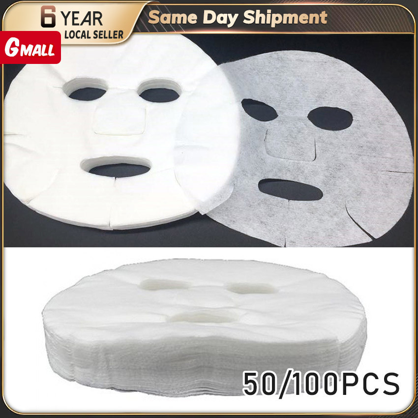 【Fast Delivery】 Disposable face Mask Paper Disposable Care Tissue ...