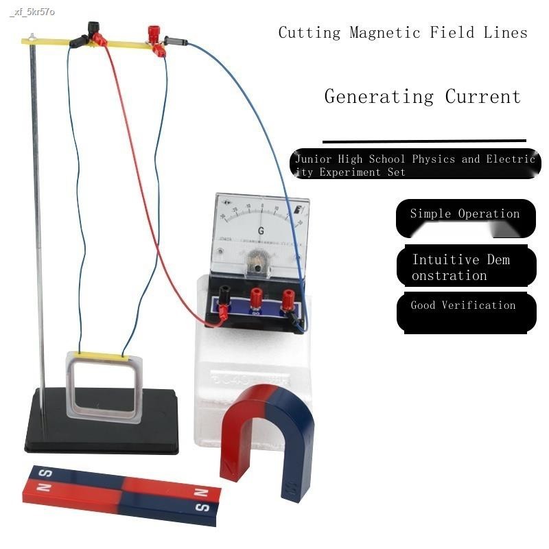 Cutting magnetic field lines to generate induced currents Set with ...
