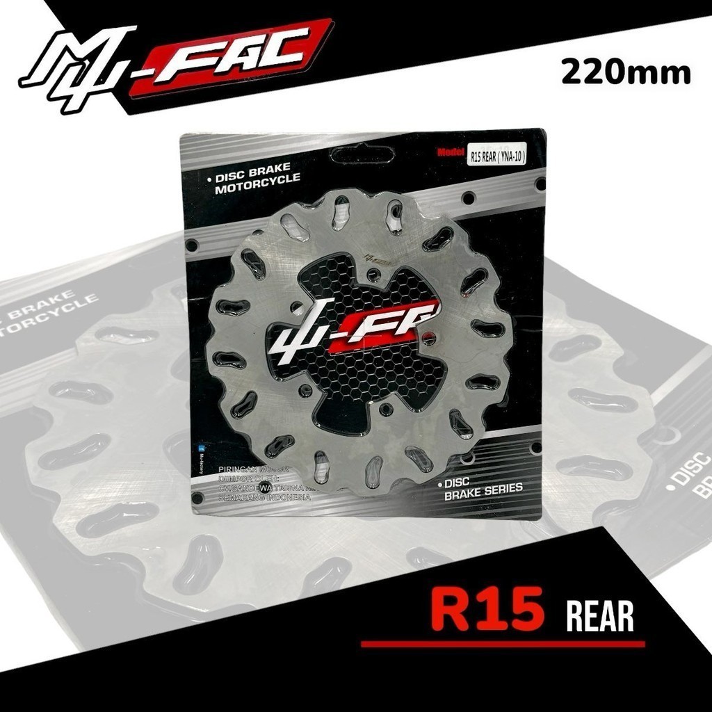 Mufac Disc Rear Disc Yamaha R15 220MM Plain Gear Model | Shopee Philippines