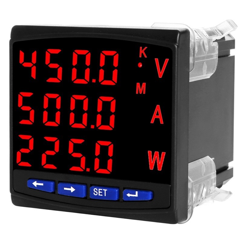CODSingle-phase 220V multi-function meter digital display current voltage power electricity ...