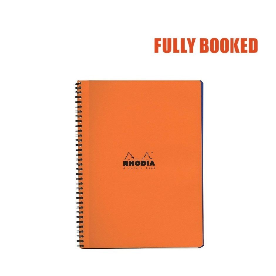 Rhodia: A4 4 Colors Book, 80 Sheets (Orange) | Shopee Philippines