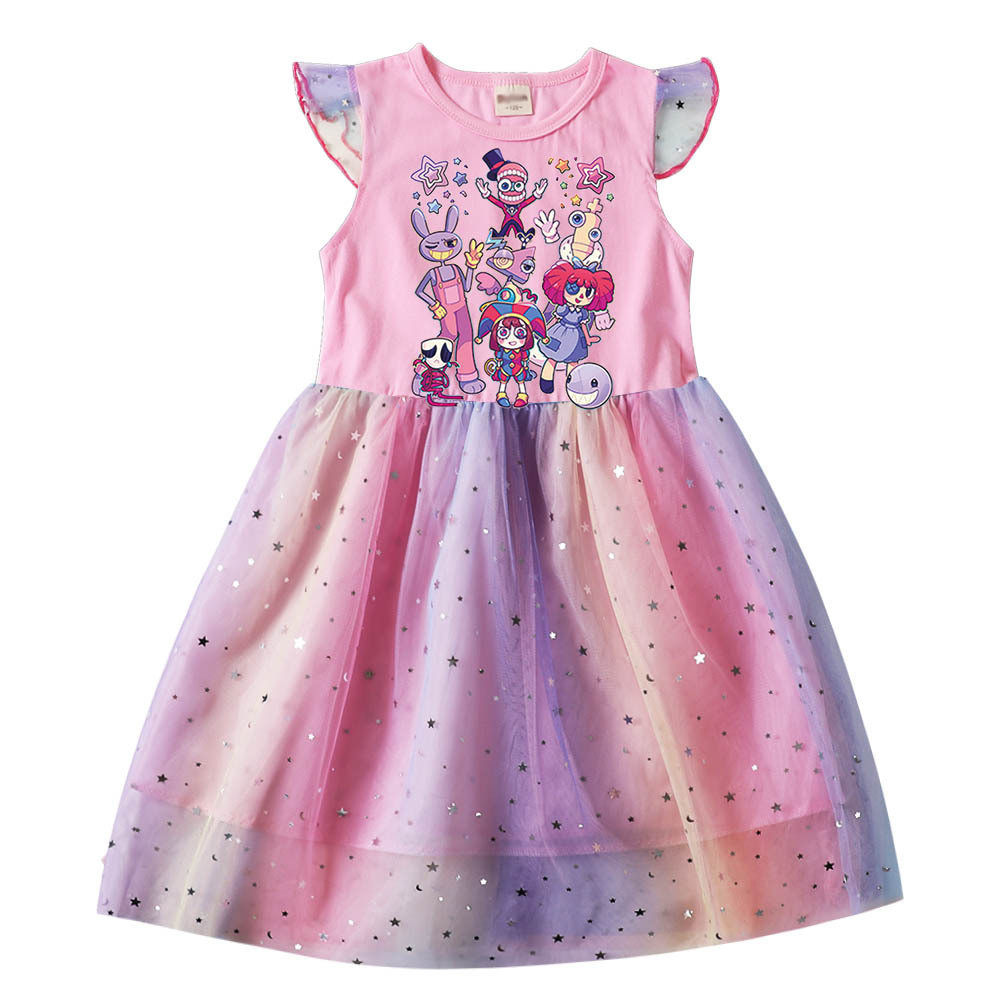 The Amazing Digital Circus merch Kids Girls Dresses Baby Girl Cute ...
