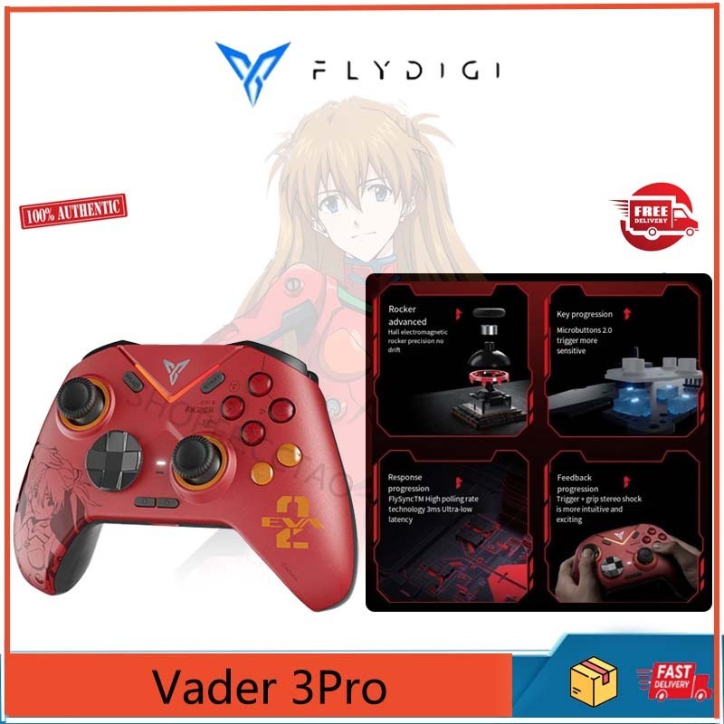 FLYDIGI Vader 3Pro Asuka EVA co branded game controller Hall ...