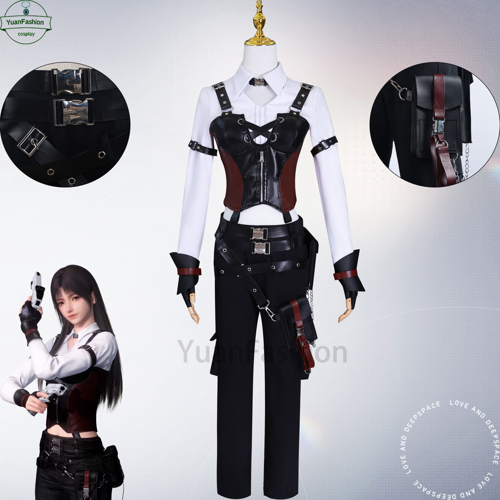 [Ready Stock] Love and deepspace heroine Miss Hunter cosplay clothing ...