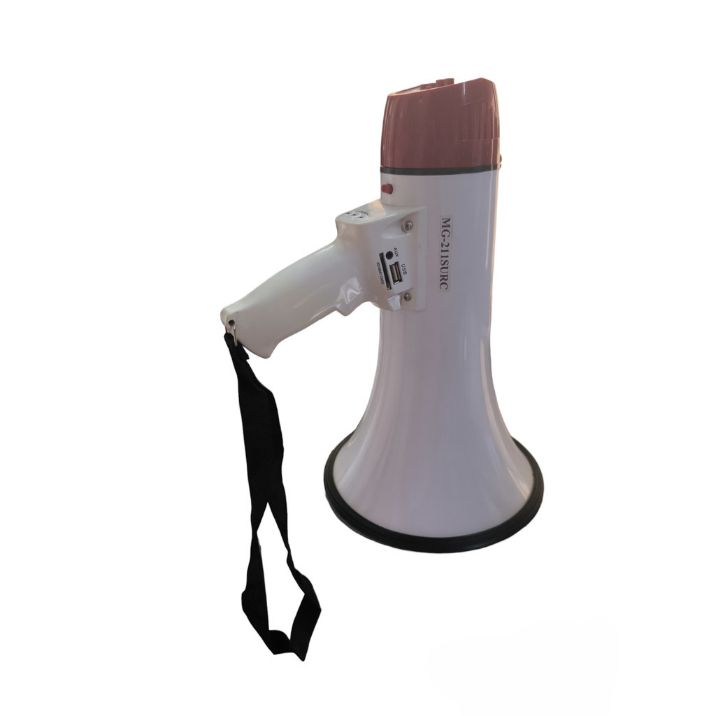 American Magic Megaphone with USB, SD Card 6pcs Size D 250W 20 Meters ...